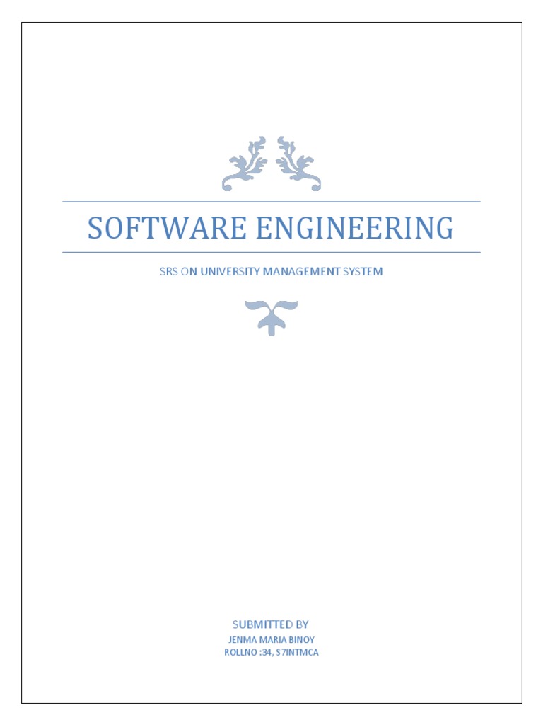 SRS UMS JENMA MARIA BINOY-merged | PDF | Databases | World Wide Web