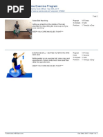 Axillary Nerve Flossing Exercises | PDF | Wellness