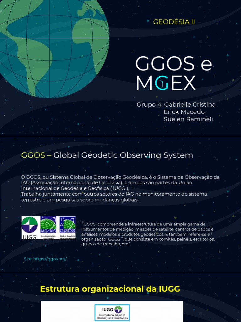 Seminário GGOS&MGEX | PDF | Terra | Geodésia