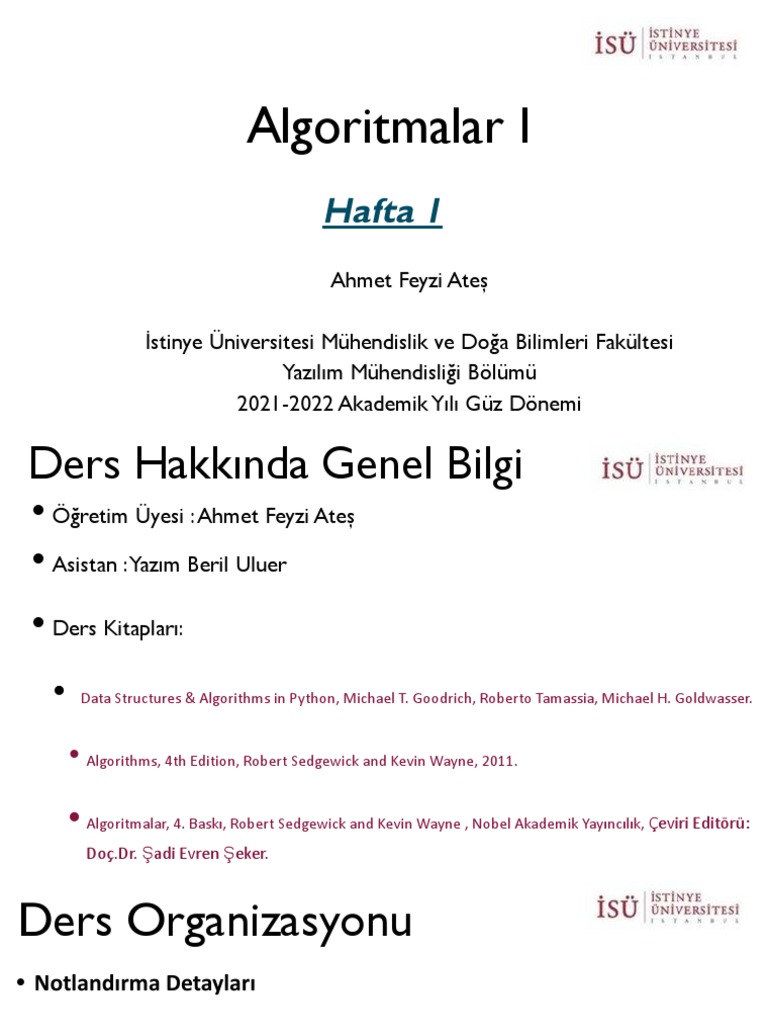 YAZ201 Hafta01 | PDF