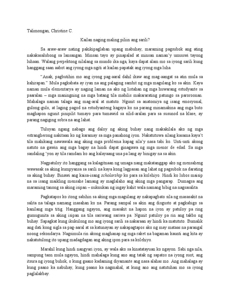 Tekstong Naratibo | PDF