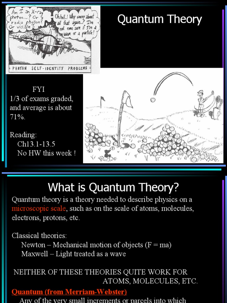 Quantum Theory Explained | PDF | Photon | Electron