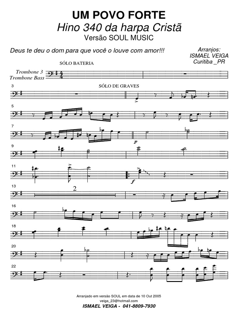 340 H.C - Tombones 3 e Tromb. Bass | PDF