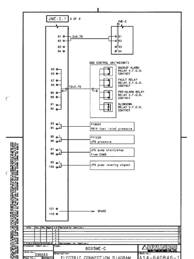 TCEV-FBIV Wiring Diagram For Connection To CAMS | PDF