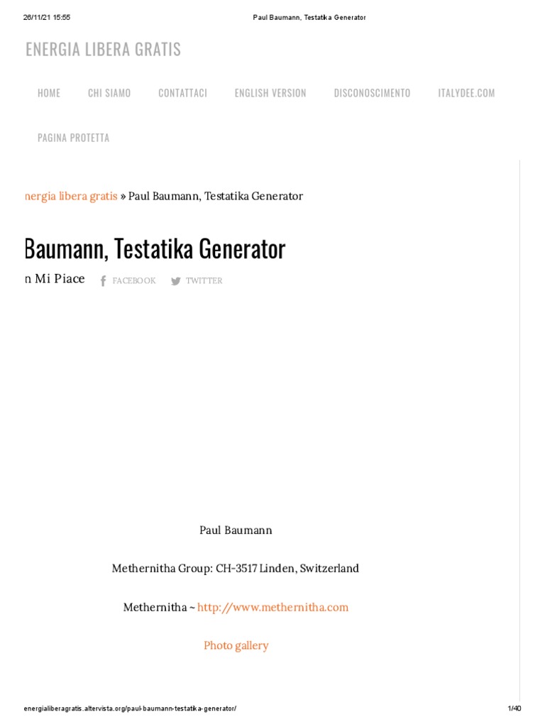 Paul Baumann, Testatika Generator | PDF | Vacuum Tube | Rectifier