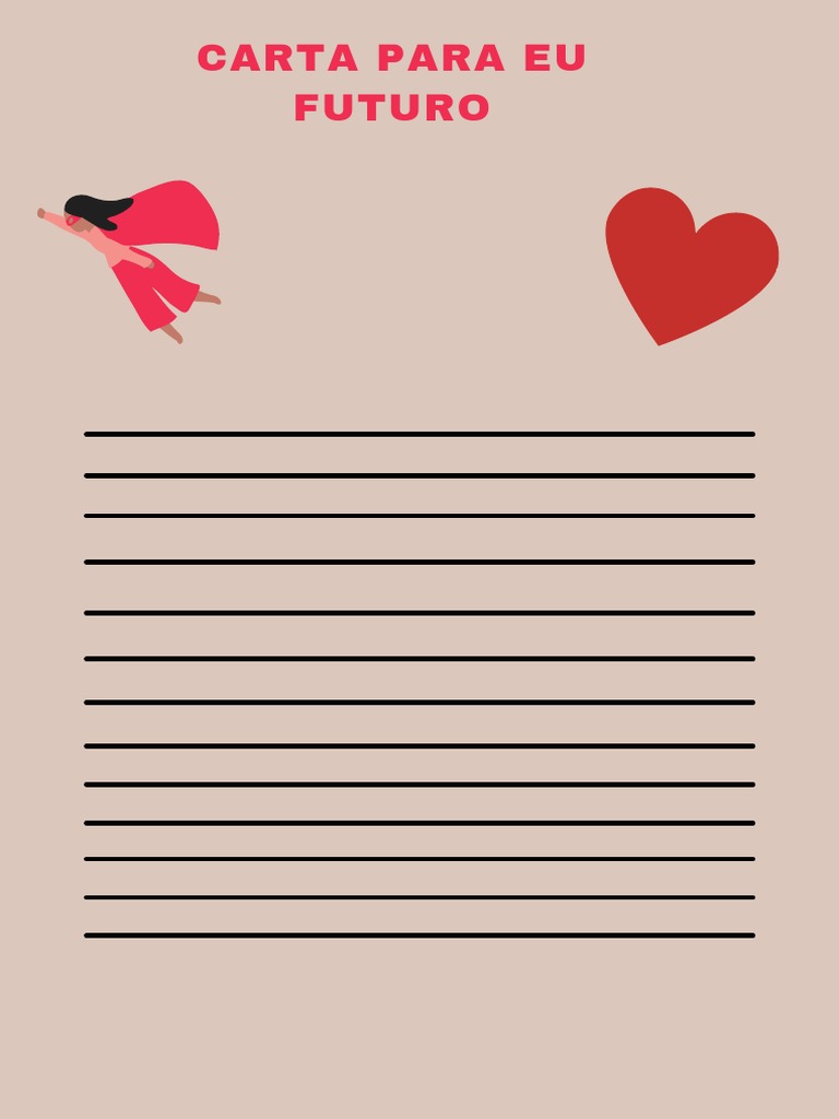 Carta para Eu Futuro | PDF Carta para Eu Futuro | PDF