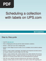 Schedule A Parcel Collection - UPS - United Kingdom | PDF