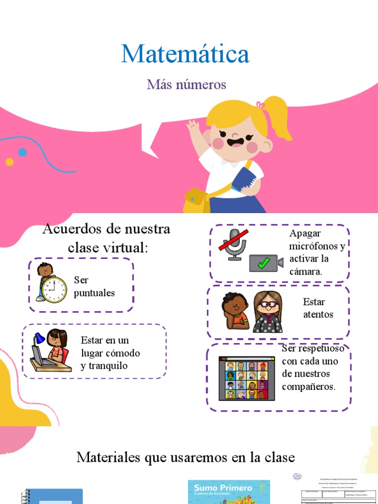Clases de Matemática: Números y Conteo | PDF