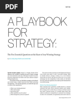 Playing to Win: Strategy Essentials | PDF | Procter & Gamble | Business