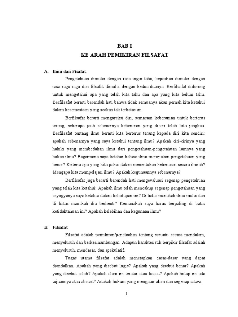 Ringkasan Filsafat Ilmu Jujun S Sumantri | PDF