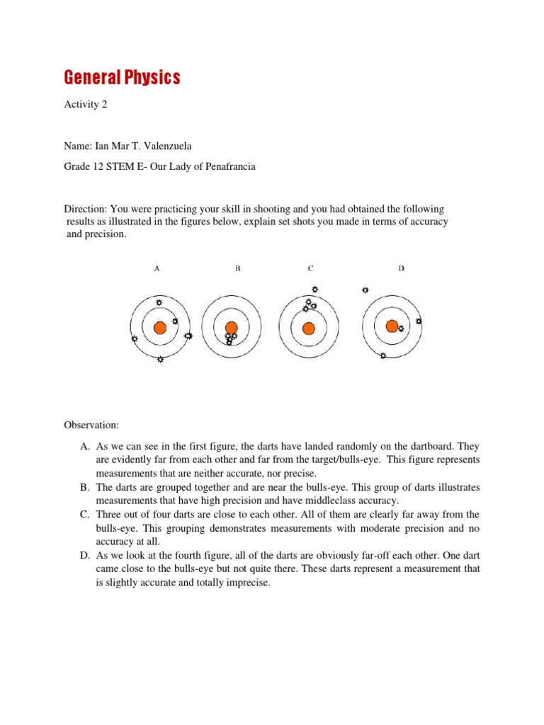 Act2 GenPhys | PDF | Language Arts & Discipline | Teaching Methods & Materials