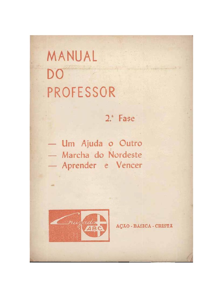 Manual Do Professor | PDF