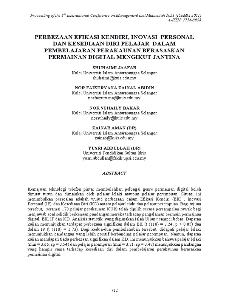 Prosiding IComm 2021 | PDF