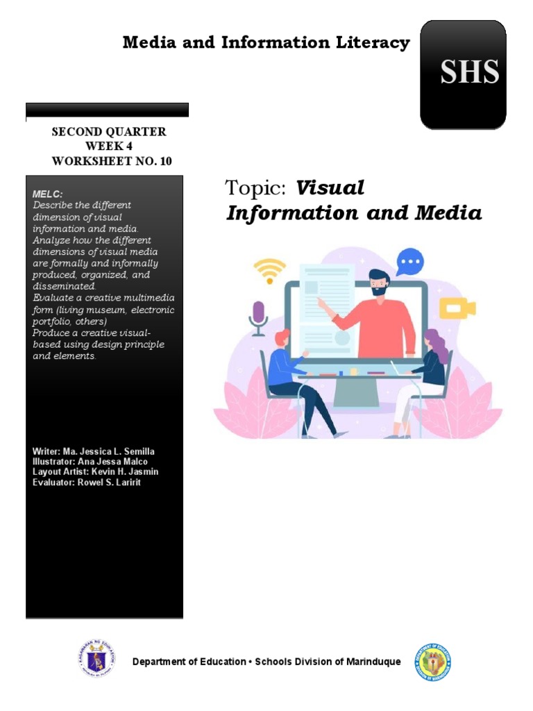 Lesson 10 Visual Information and Media | PDF | Composition (Visual Arts ...