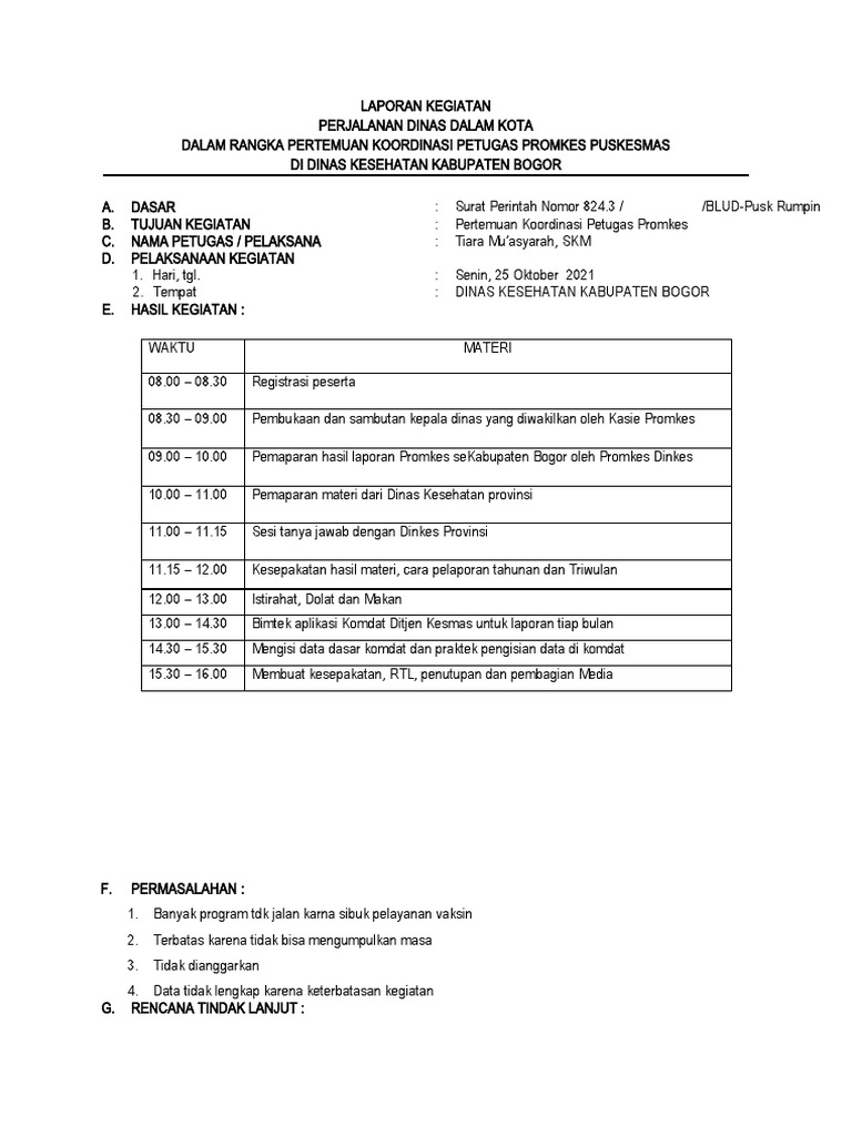 LAPORAN KEGIATAN Kusta | PDF