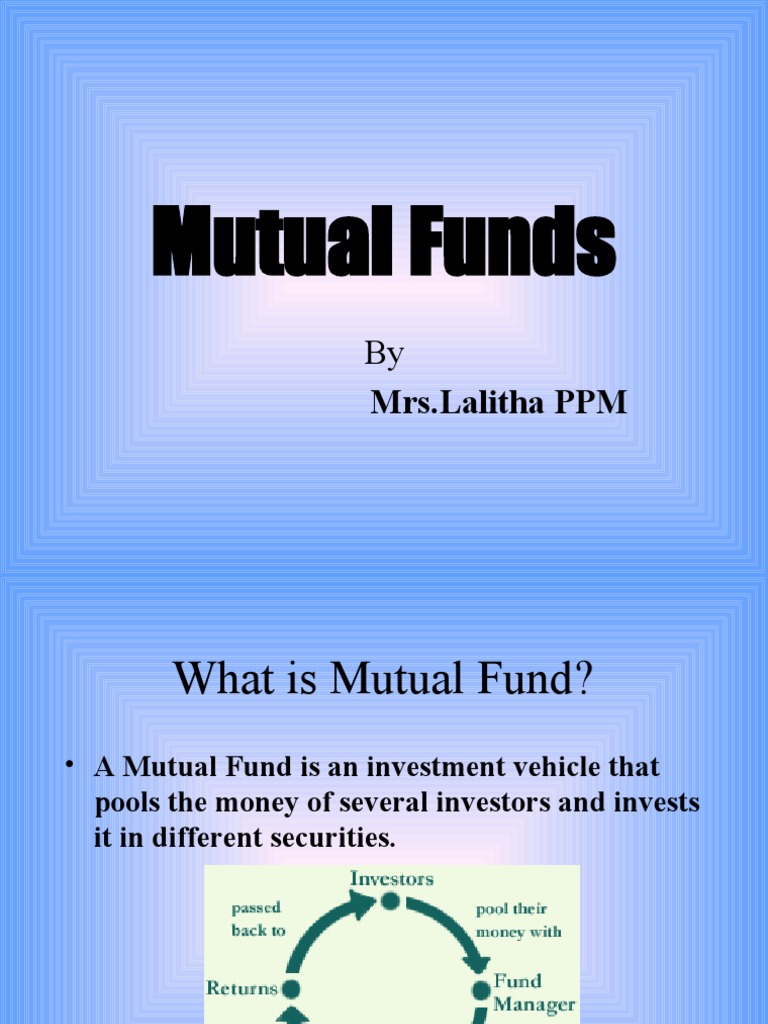 Understanding Mutual Funds Basics | PDF