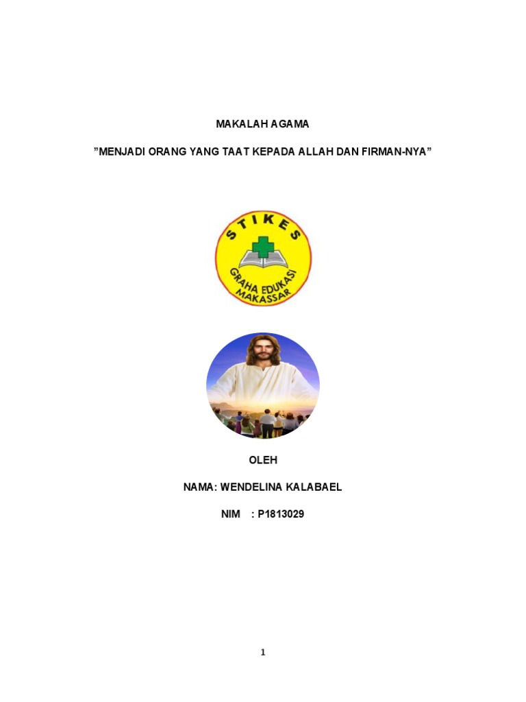 Makalah Agama Wende | PDF | Agama & Spiritualitas
