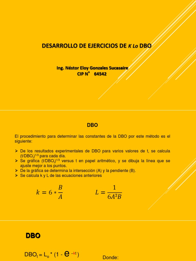 10 Diap Analisis de Dbo | PDF | Aguas residuales | Efluente