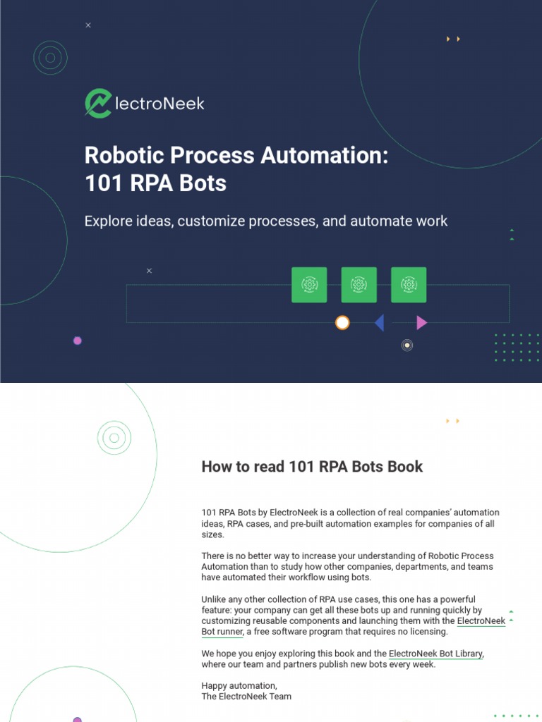 RPA Automation: 101 Bot Examples | PDF | Customer Relationship ...