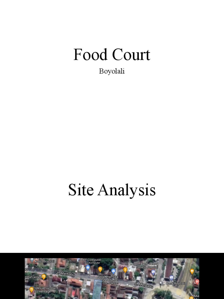 Food Court | PDF