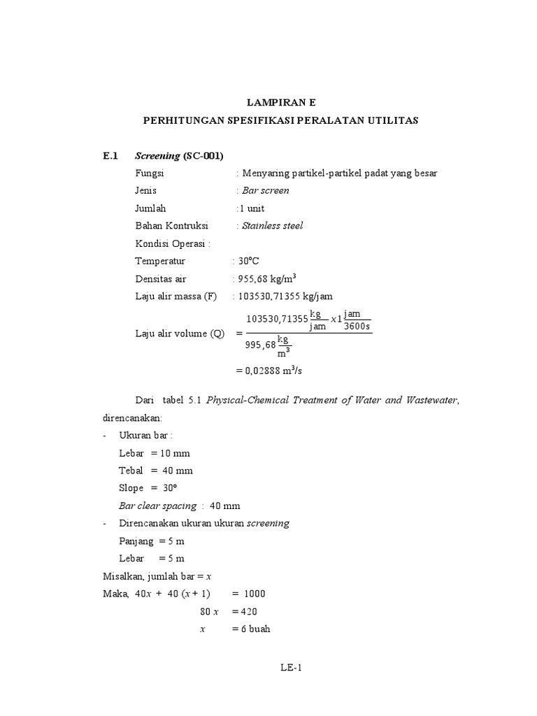 Lampiran e Utilitas | PDF