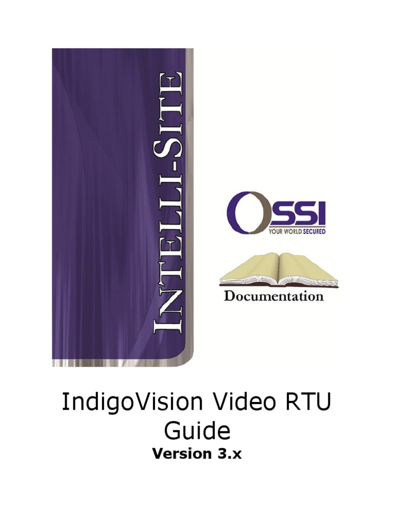 IndigoVision Video RTU Guide | PDF | Digital Video Recorder | Technical ...