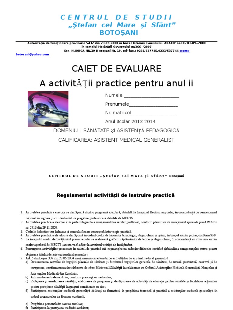 Caiet Practica Amg II | PDF