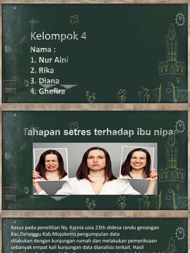Kelompok 4 Tahapan Setres Terhadap Ibu Nifas | PDF