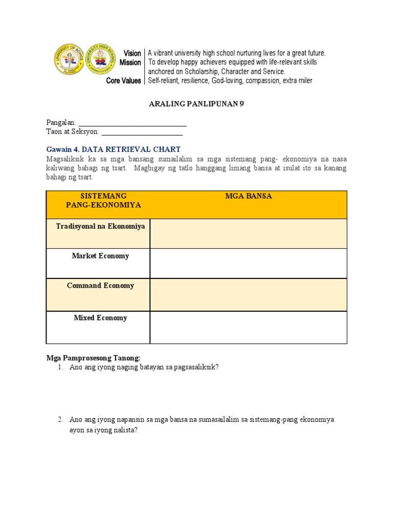Data Retrieval Chart | PDF
