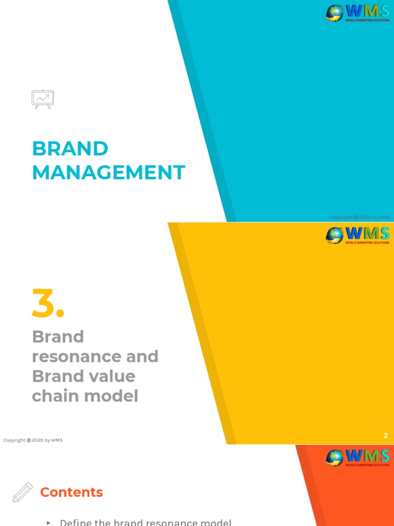 Brand - Part03 - Brand Resonance and Brand Value Chain Model | PDF ...