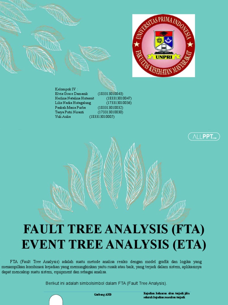 FTA & ETA Kelompok4 | PDF