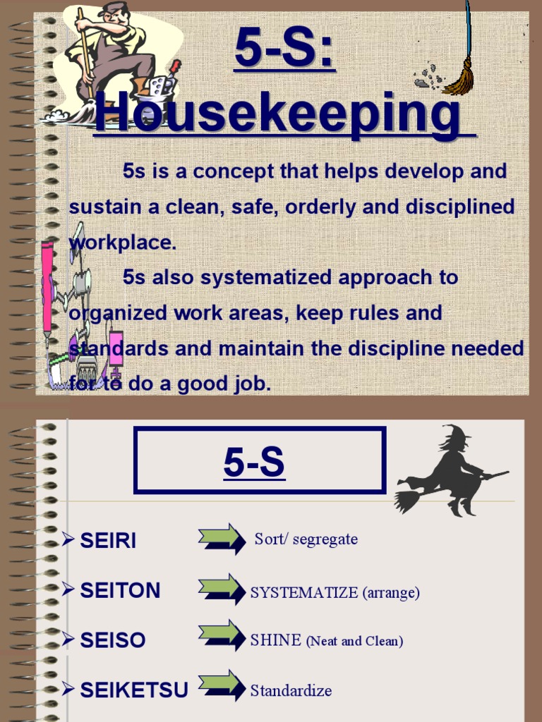 Meaning Of 5s Housekeeping