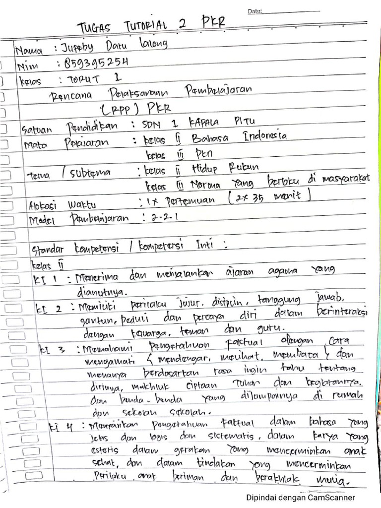 Tugas Tutorial 2 PKR | PDF