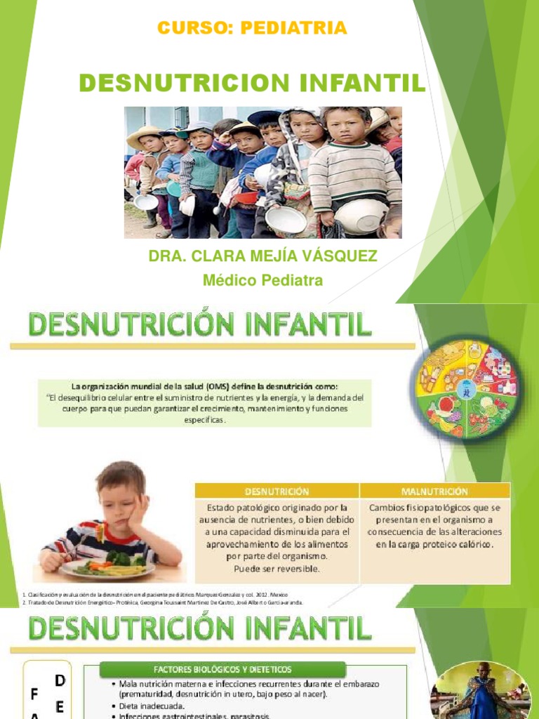 Clase 3 Desnutricion Infantil Pdf