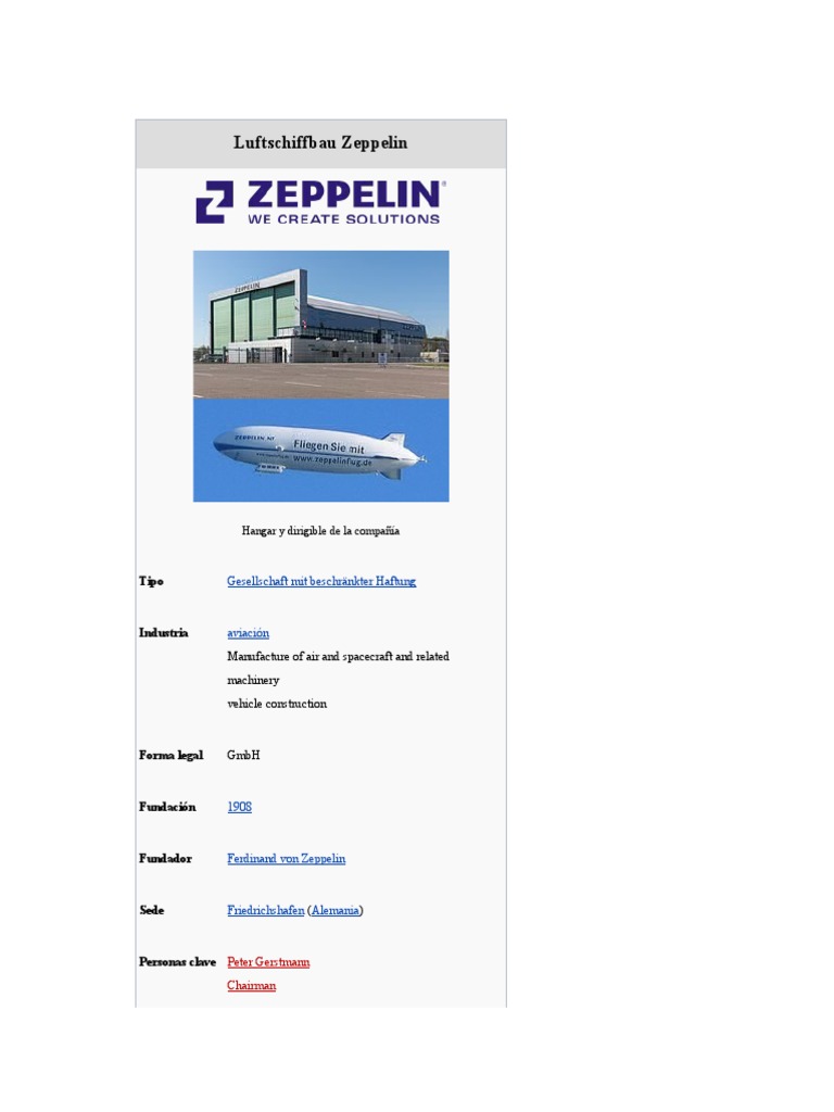 Zeppelin | PDF | Dirigible | Aeronáutica