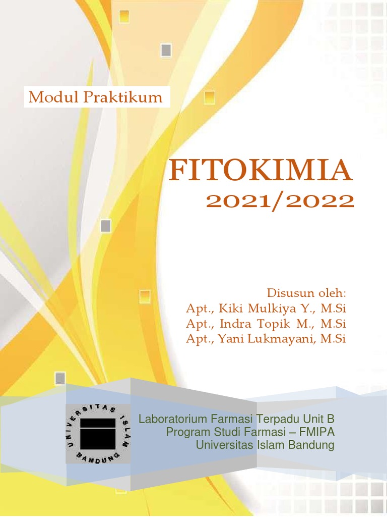 Modul Praktikum Fitokimia 2021 | PDF