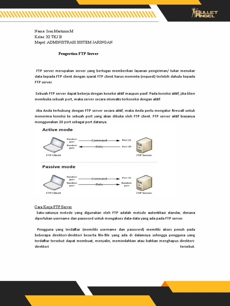 Tugas 3 FTP Server-WPS Office | PDF