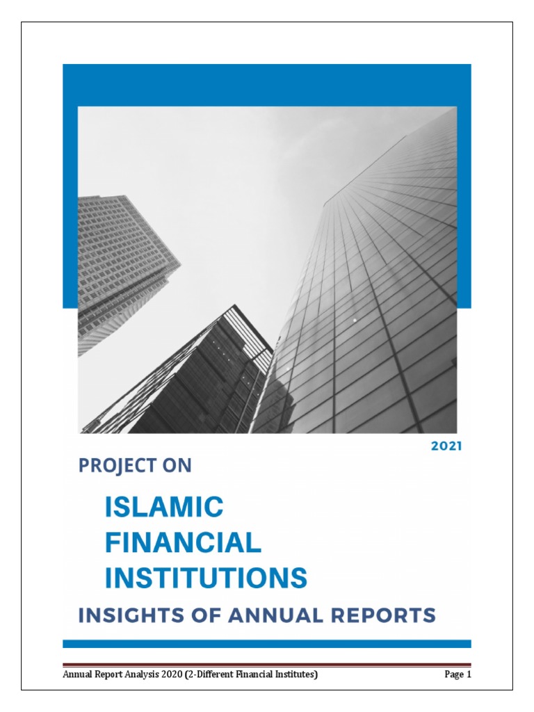 2020 Annual Report: Islamic Banks Analysis | PDF | Dividend | Islamic ...