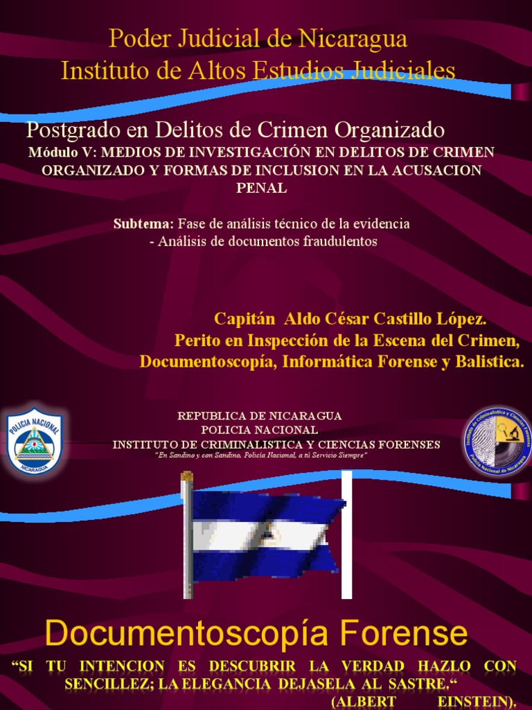 Análisis Forense de Documentos Falsos | PDF | Ciencia forense | Color
