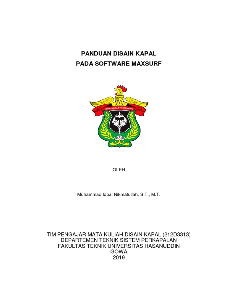 Buku Panduan Maxsurf | PDF