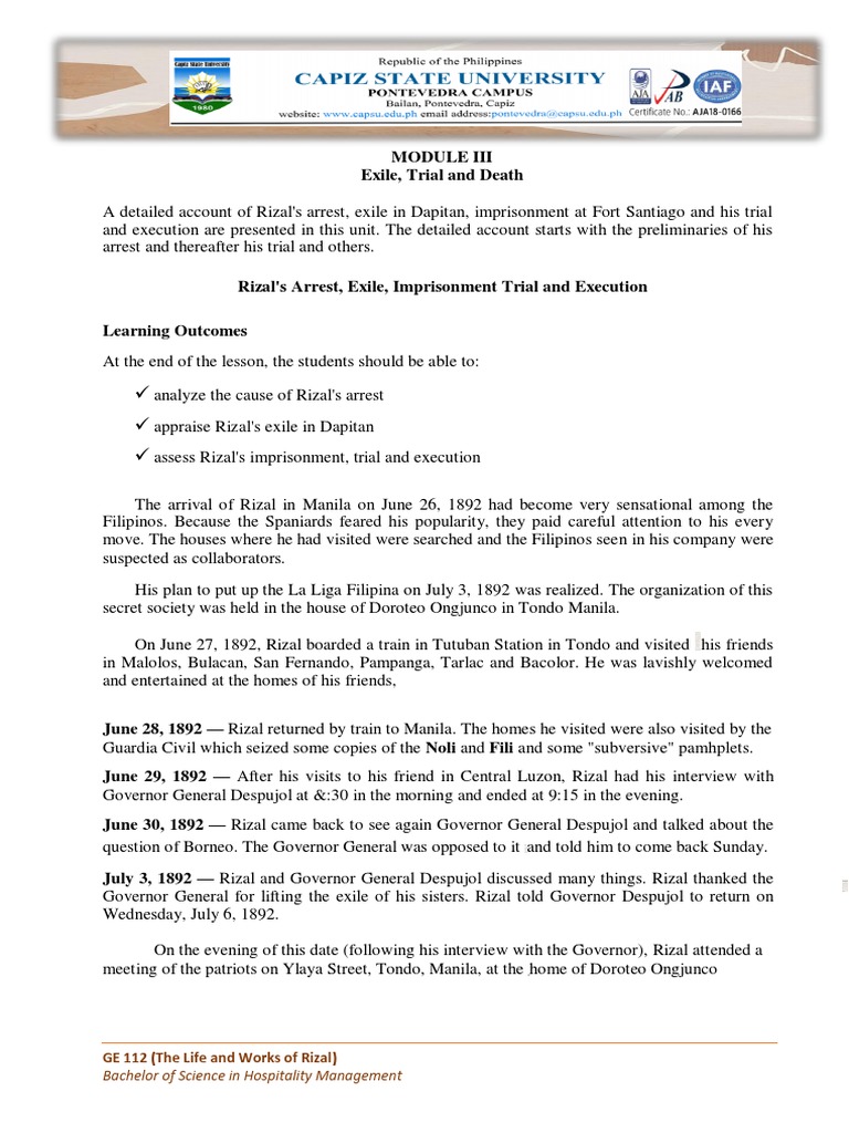 Template - Learning Module in GE 112 - Midterm (3 and 4) | PDF