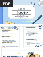 Rozzano Locsin's Theory - BSN1E | PDF | Nursing | Health Care