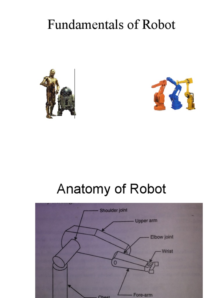 Chapter 1 Fundamentals of Robot | PDF | Robot | Robotics
