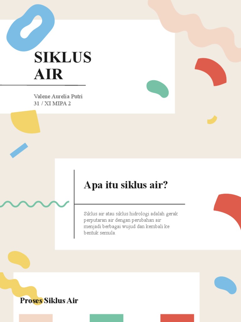 Siklus Air | PDF | Sains & Matematika