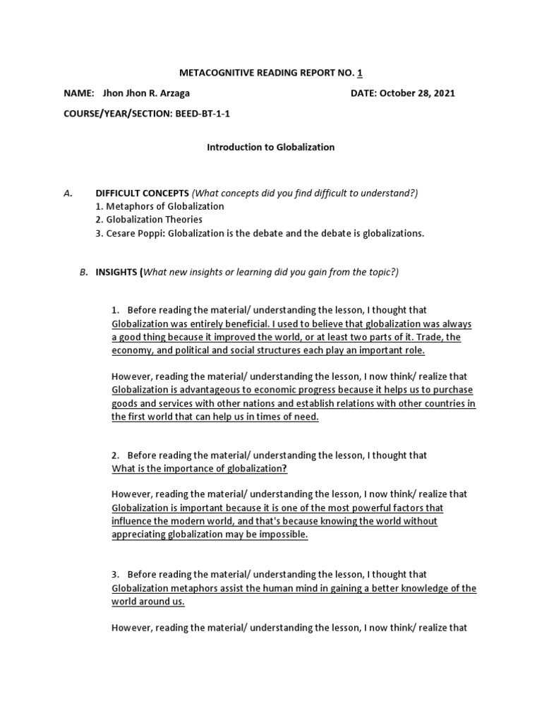 MRR1 | PDF | Globalization | Metaphor