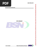 SNI 3553 2023 Air Mineral | PDF