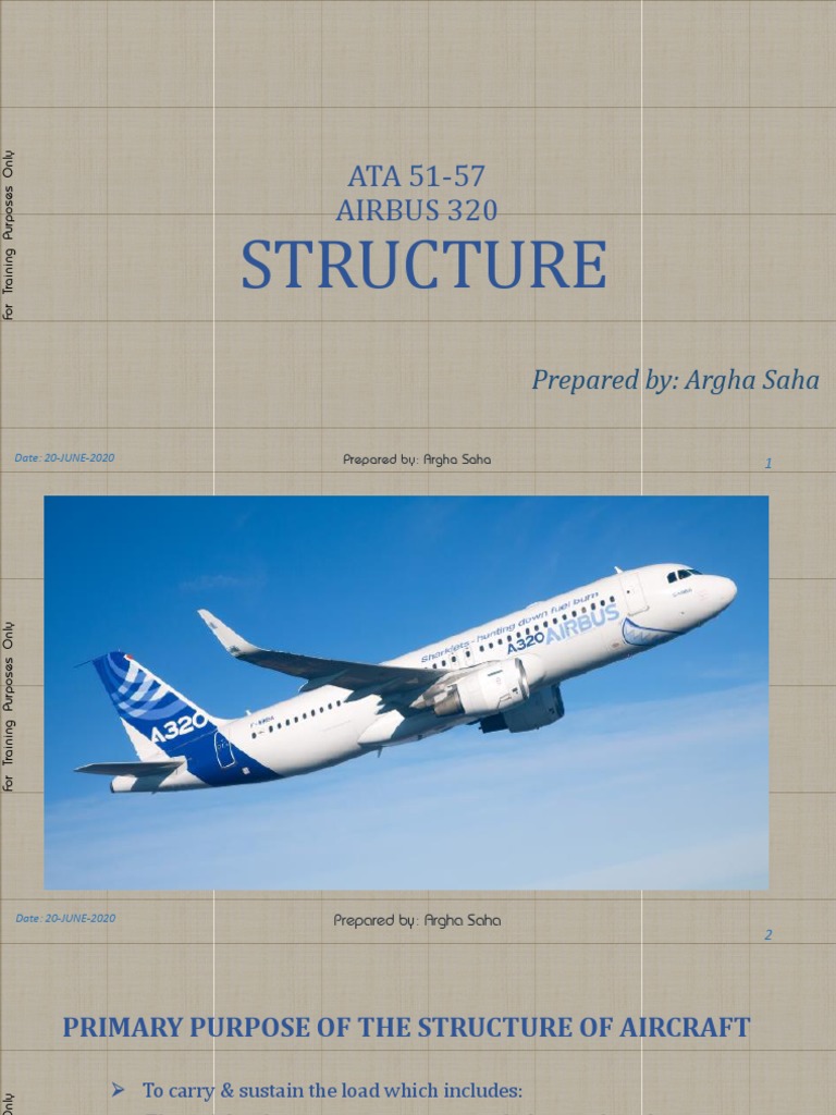 A320 Structure Ata 51-57 | PDF | Door | Stress (Mechanics)