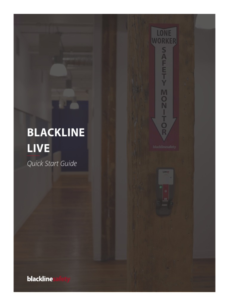Blackline Live Portal Quick Start Guide | PDF | Online And Offline ...