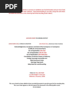 Certificate of Assumed Name for John Doe | PDF | Notary Public | Trust Law