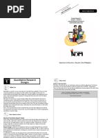 Guide in Writing Chapter 1 Quanti | PDF | Hypothesis | Theory